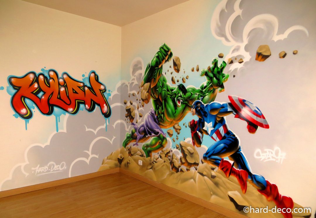 Fresques Marvel Avengers - Épopée Super-Héroïque