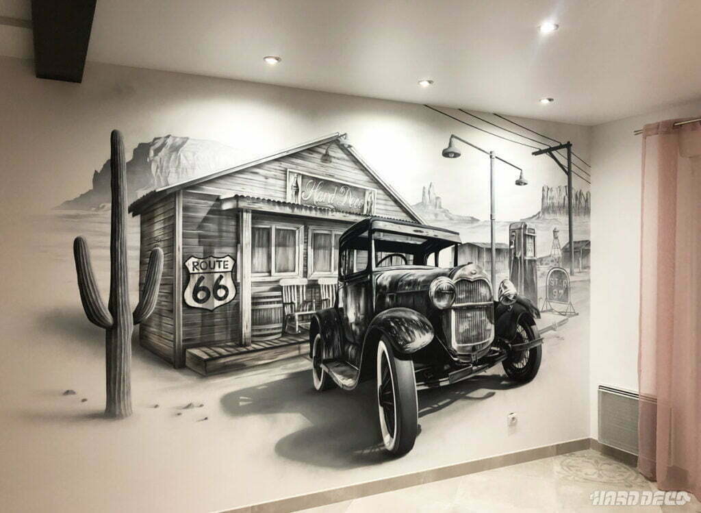 Hard Déco - Votre fresque murale peinte sur mesure et personnalisée